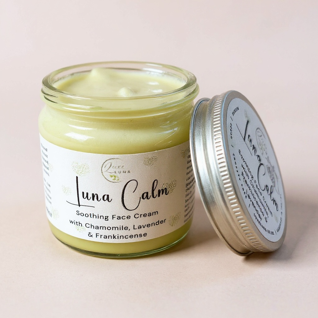 Luna Calm - Luxury Calming & Anti-ageing Face Cream – Luxe Luna Natural ...